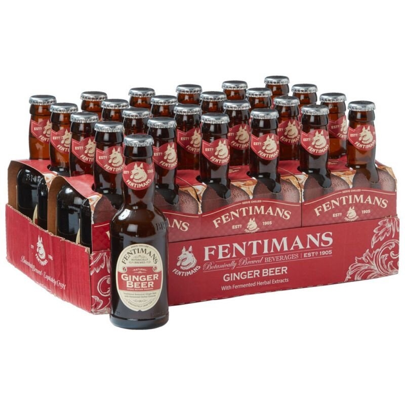 Fentimans Tonic Water 200 ml - Ginger Beer ลัง*24ขวด (200 ml. x 24)